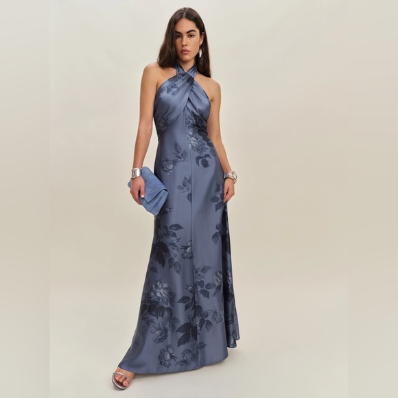 Reformation Veria Silk Dress